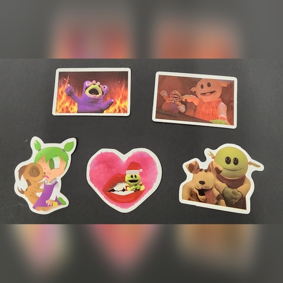 Nickelodeon | Other | Mona Nanalan Vinyl Sticker 5pk Nickelodeon | Poshmark